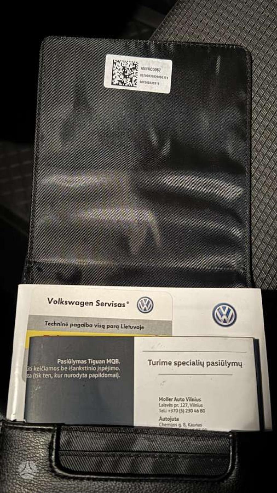 Pelēks Volkswagen Tiguan 2017 Viļņa, ar dzinēja tilpumu 1.40 L un nobraukumu 250 tūkst. km par 13300 €, foto 18 vietnē AUTOMOTO.COM.LV