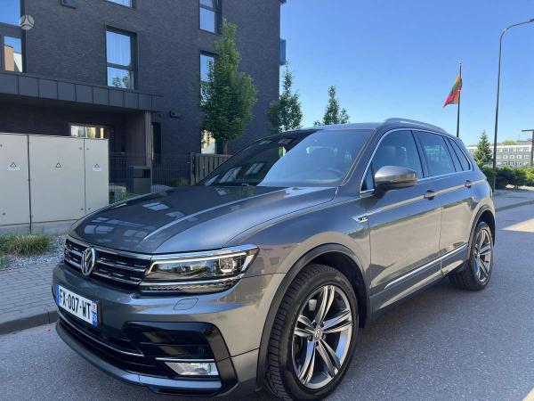 Pelēks Volkswagen Tiguan 2017 Kauņa, ar dzinēja tilpumu 2.00 L un nobraukumu 215 tūkst. km par 17300 €, foto 8 vietnē AUTOMOTO.COM.LV