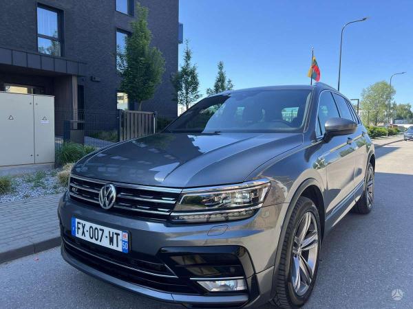 Pelēks Volkswagen Tiguan 2017 Kauņa, ar dzinēja tilpumu 2.00 L un nobraukumu 215 tūkst. km par 17300 €, foto 10 vietnē AUTOMOTO.COM.LV