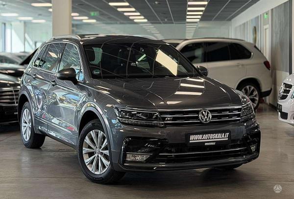 Pelēks Volkswagen Tiguan 2017 Klaipėda, ar dzinēja tilpumu 1.97 L un nobraukumu 195 tūkst. km par 18900 €, foto 1 vietnē AUTOMOTO.COM.LV