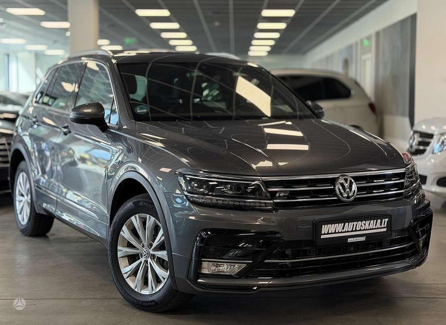 Pelēks Volkswagen Tiguan 2017 Klaipėda, ar dzinēja tilpumu 1.97 L un nobraukumu 195 tūkst. km par 18900 €, foto 39 vietnē AUTOMOTO.COM.LV