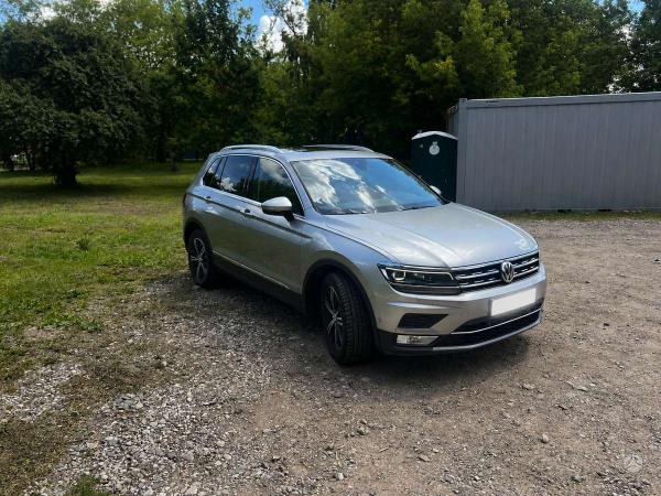 Pelēks Volkswagen Tiguan 2017 Kauņa, ar dzinēja tilpumu 2.00 L un nobraukumu 385 tūkst. km par 11800 €, foto 1 vietnē AUTOMOTO.COM.LV