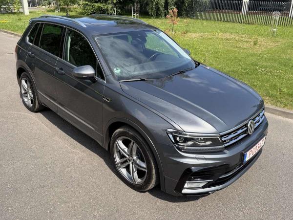 Grey Volkswagen Tiguan 2017 in Vilnius, with an engine capacity of 1.97 L and mileage of 232 thousand km for 14300 €, photo 9 on AUTOMOTO.COM.LV