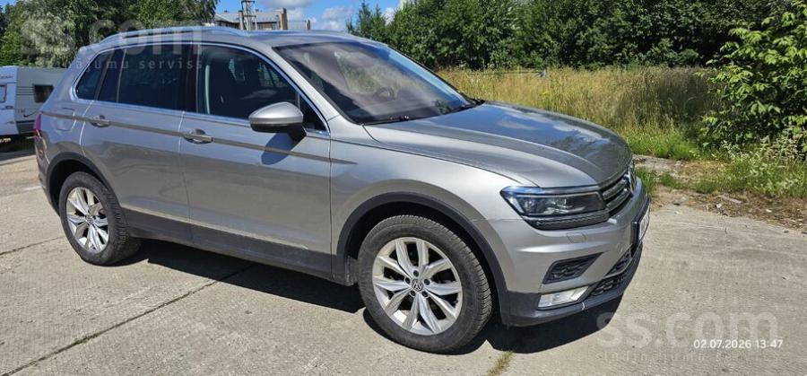 Pelēks Volkswagen Tiguan 2017 Rīga, ar dzinēja tilpumu 2.00 L un nobraukumu 305 tūkst. km par 13000 €, foto 3 vietnē AUTOMOTO.COM.LV