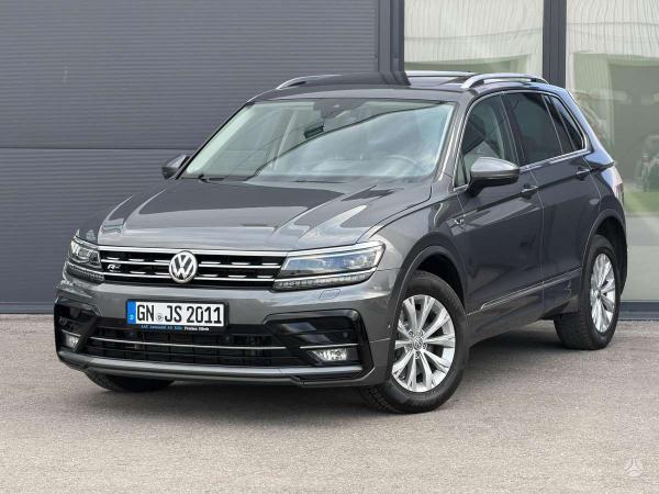 Grey Volkswagen Tiguan 2017 in Jonava, with an engine capacity of 1.97 L and mileage of 290 thousand km for 15990 €, photo 2 on AUTOMOTO.COM.LV