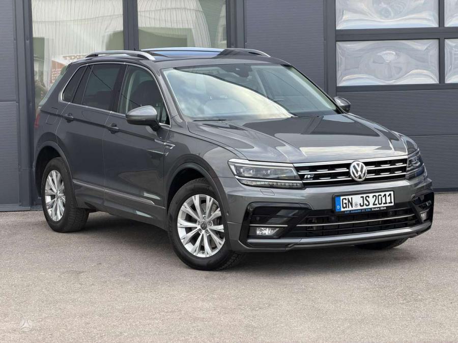 Grey Volkswagen Tiguan 2017 in Jonava, with an engine capacity of 1.97 L and mileage of 290 thousand km for 15990 €, photo 13 on AUTOMOTO.COM.LV