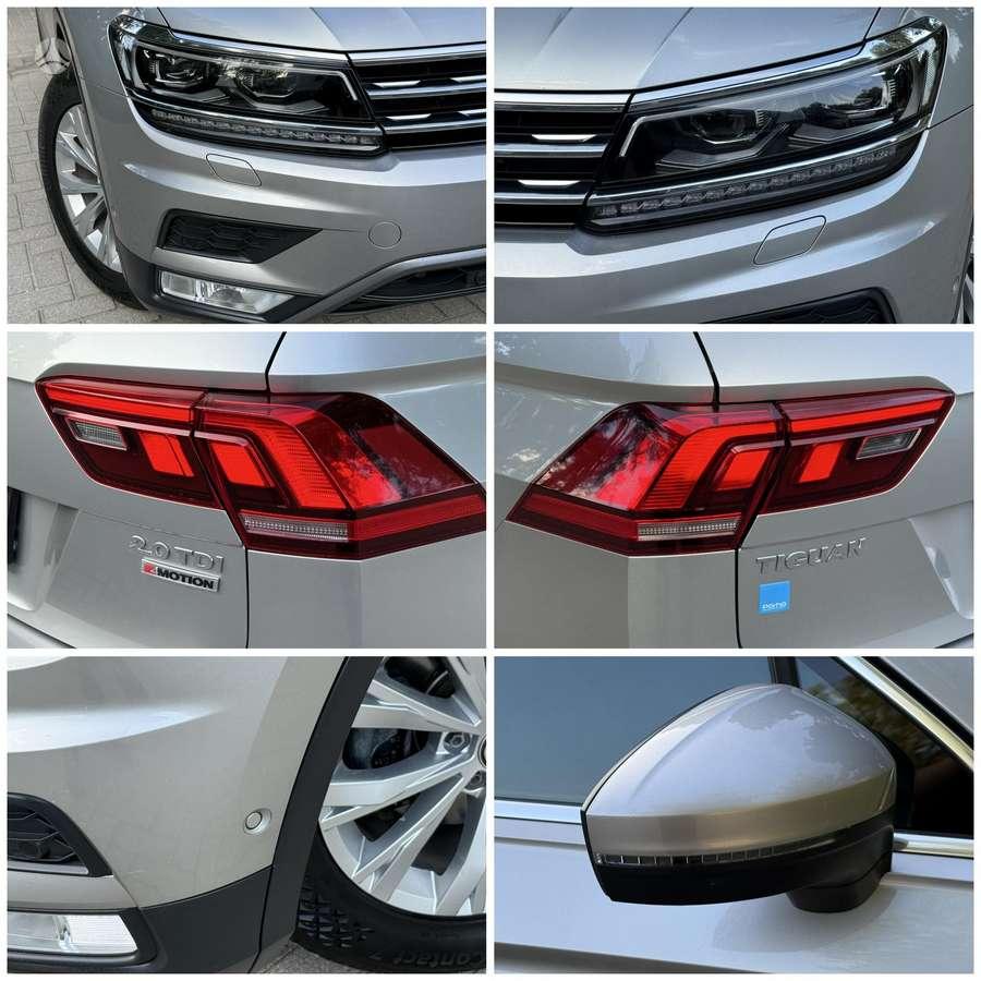 Grey Volkswagen Tiguan 2017 in Prienai, with an engine capacity of 1.97 L and mileage of 258 thousand km for 13350 €, photo 23 on AUTOMOTO.COM.LV