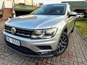 Grey Volkswagen Tiguan 2017 in Liepaja, with an engine capacity of 2.00 L and mileage of 217 thousand km for 15555 €, photo  on AUTOMOTO.COM.LV