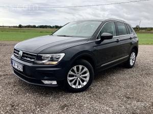 Grey Volkswagen Tiguan 2017 in Talsi, with an engine capacity of 2.00 L and mileage of 240 thousand km for 14500 €, photo 8 on AUTOMOTO.COM.LV