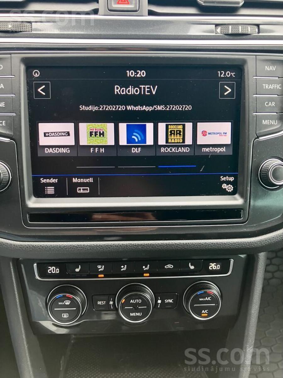 Grey Volkswagen Tiguan 2017 in Talsi, with an engine capacity of 2.00 L and mileage of 240 thousand km for 14500 €, photo 14 on AUTOMOTO.COM.LV