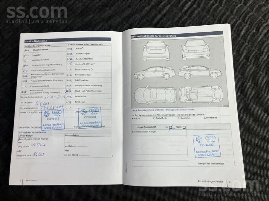 Grey Volkswagen Tiguan 2017 in Talsi, with an engine capacity of 2.00 L and mileage of 240 thousand km for 14500 €, photo 24 on AUTOMOTO.COM.LV