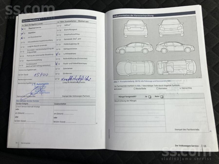 Grey Volkswagen Tiguan 2017 in Talsi, with an engine capacity of 2.00 L and mileage of 240 thousand km for 14500 €, photo 27 on AUTOMOTO.COM.LV