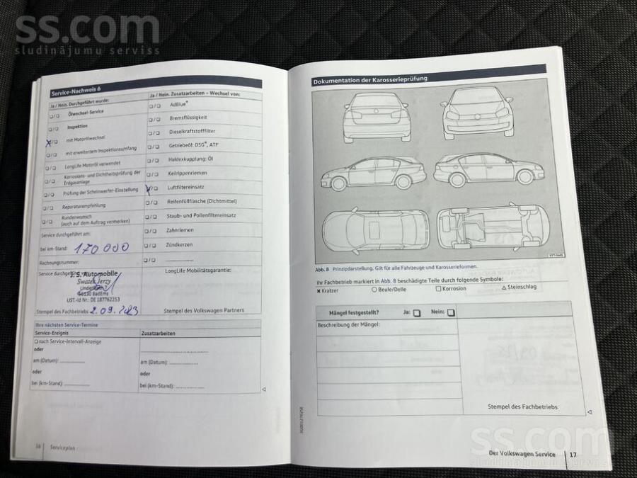 Grey Volkswagen Tiguan 2017 in Talsi, with an engine capacity of 2.00 L and mileage of 240 thousand km for 14500 €, photo 28 on AUTOMOTO.COM.LV