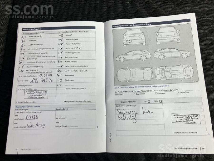 Grey Volkswagen Tiguan 2017 in Talsi, with an engine capacity of 2.00 L and mileage of 240 thousand km for 14500 €, photo 29 on AUTOMOTO.COM.LV