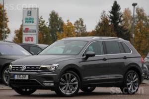 Grey Volkswagen Tiguan 2017 in Tukums, with an engine capacity of 2.00 L and mileage of 219 thousand km for 16500 €, photo 1 on AUTOMOTO.COM.LV