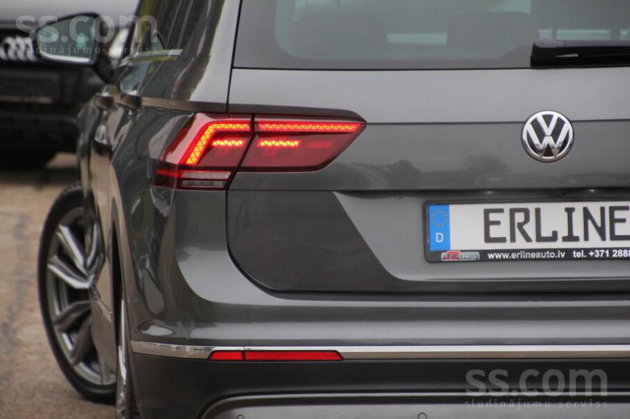 Grey Volkswagen Tiguan 2017 in Tukums, with an engine capacity of 2.00 L and mileage of 219 thousand km for 16500 €, photo 29 on AUTOMOTO.COM.LV
