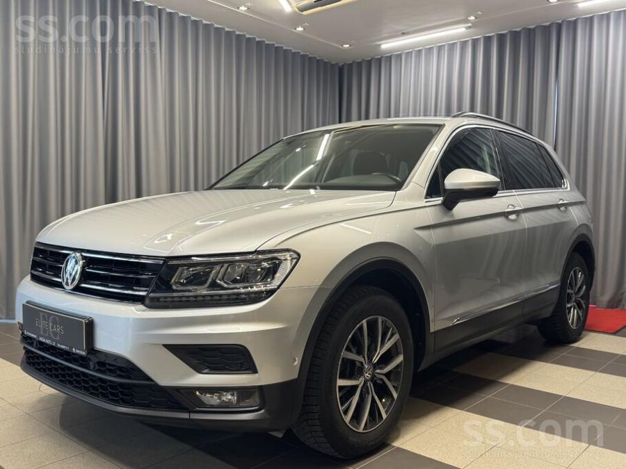 Pelēks Volkswagen Tiguan 2018 Rīga, ar dzinēja tilpumu 2.00 L un nobraukumu 129 tūkst. km par 25000 €, foto 1 vietnē AUTOMOTO.COM.LV