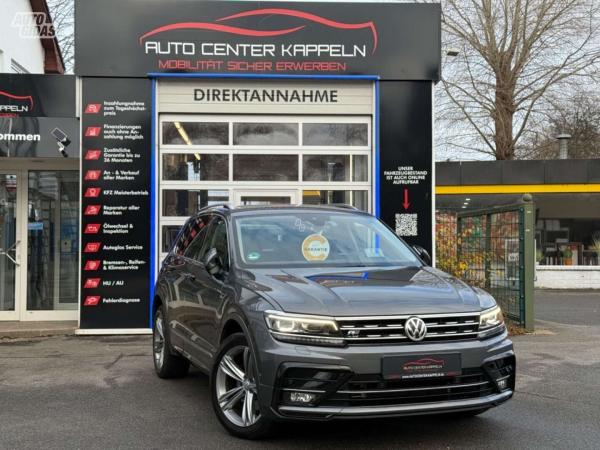 Pelēks Volkswagen Tiguan 2018 Kauņa, ar dzinēja tilpumu 2.00 L un nobraukumu 92 tūkst. km par 29085 €, foto 1 vietnē AUTOMOTO.COM.LV
