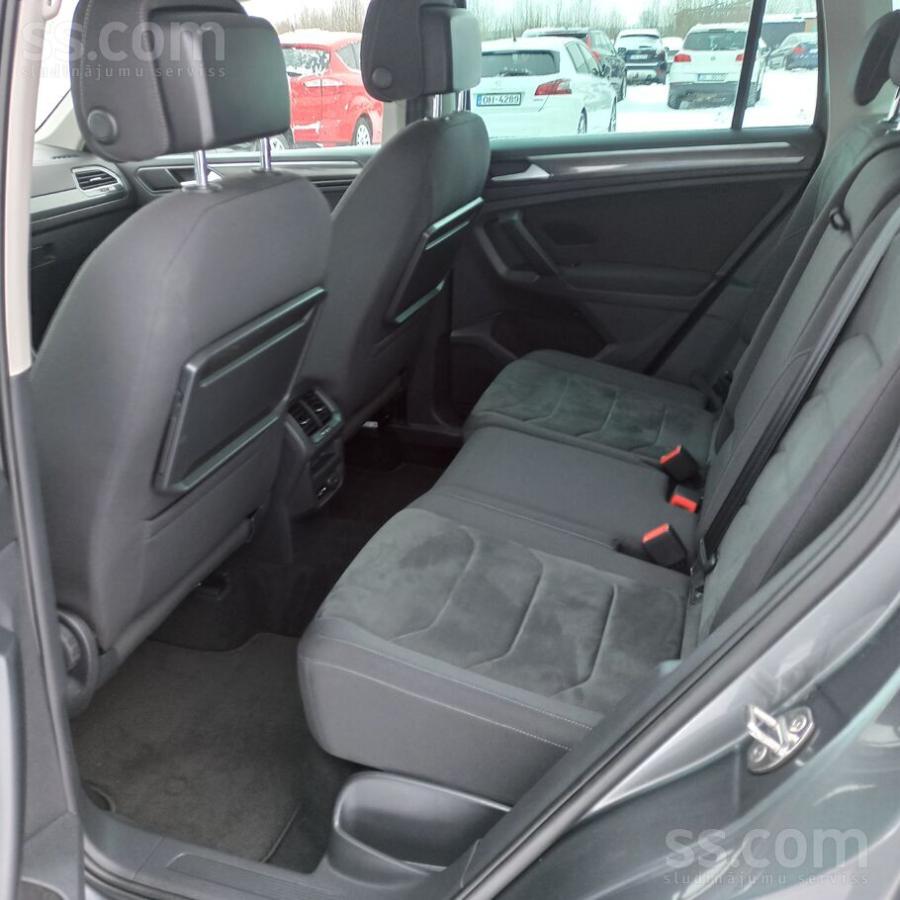 Pelēks Volkswagen Tiguan 2018 Daugavpils, ar dzinēja tilpumu 2.00 L un nobraukumu 0 tūkst. km par 18300 €, foto 17 vietnē AUTOMOTO.COM.LV