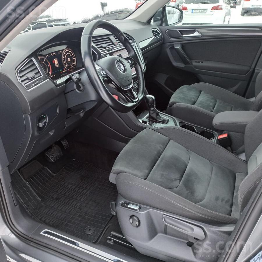 Pelēks Volkswagen Tiguan 2018 Daugavpils, ar dzinēja tilpumu 2.00 L un nobraukumu 0 tūkst. km par 18300 €, foto 20 vietnē AUTOMOTO.COM.LV