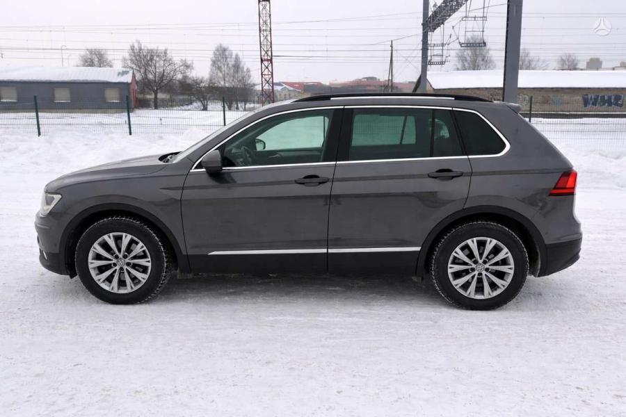 Pelēks Volkswagen Tiguan 2018 Šauļi, ar dzinēja tilpumu 2.00 L un nobraukumu 278 tūkst. km par 13900 €, foto 8 vietnē AUTOMOTO.COM.LV