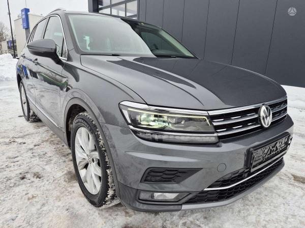 Pelēks Volkswagen Tiguan 2018 Panevēža, ar dzinēja tilpumu 1.97 L un nobraukumu 319 tūkst. km par 12999 €, foto 7 vietnē AUTOMOTO.COM.LV