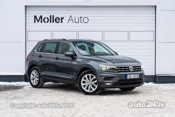 Grey Volkswagen Tiguan 2018 in Riga, with an engine capacity of 2.00 L and mileage of 175 thousand km for 17250 €, photo 2 on AUTOMOTO.COM.LV