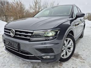 Pelēks Volkswagen Tiguan 2018 Panevēža, ar dzinēja tilpumu 1.97 L un nobraukumu 319 tūkst. km par 12999 €, foto  vietnē AUTOMOTO.COM.LV