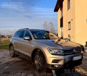 Pelēks Volkswagen Tiguan 2018 Rīga, ar dzinēja tilpumu 1.40 L un nobraukumu 98 tūkst. km par 19900 €, foto 3 vietnē AUTOMOTO.COM.LV