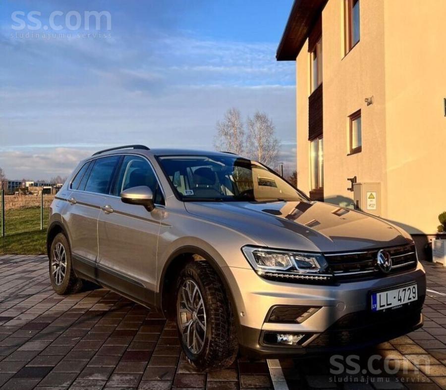Pelēks Volkswagen Tiguan 2018 Rīga, ar dzinēja tilpumu 1.40 L un nobraukumu 98 tūkst. km par 19900 €, foto 3 vietnē AUTOMOTO.COM.LV