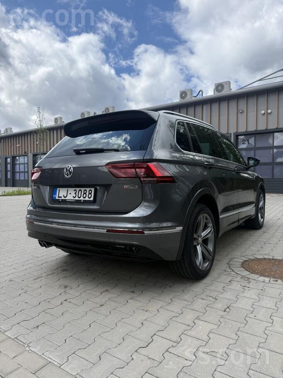 Pelēks Volkswagen Tiguan 2018 Rīga, ar dzinēja tilpumu 2.00 L un nobraukumu 116 tūkst. km par 22000 €, foto 6 vietnē AUTOMOTO.COM.LV