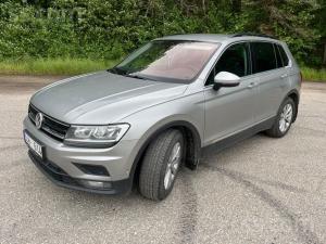 Pelēks Volkswagen Tiguan 2018 Valmiera, ar dzinēja tilpumu 2.00 L un nobraukumu 433 tūkst. km par 11200 €, foto  vietnē AUTOMOTO.COM.LV