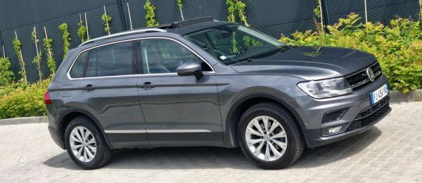 Pelēks Volkswagen Tiguan 2018 Viļņa, ar dzinēja tilpumu 1.97 L un nobraukumu 259 tūkst. km par 14750 €, foto 6 vietnē AUTOMOTO.COM.LV