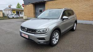 Grey Volkswagen Tiguan 2018 in Riga, with an engine capacity of 2.00 L and mileage of 170 thousand km for 19400 €, photo  on AUTOMOTO.COM.LV