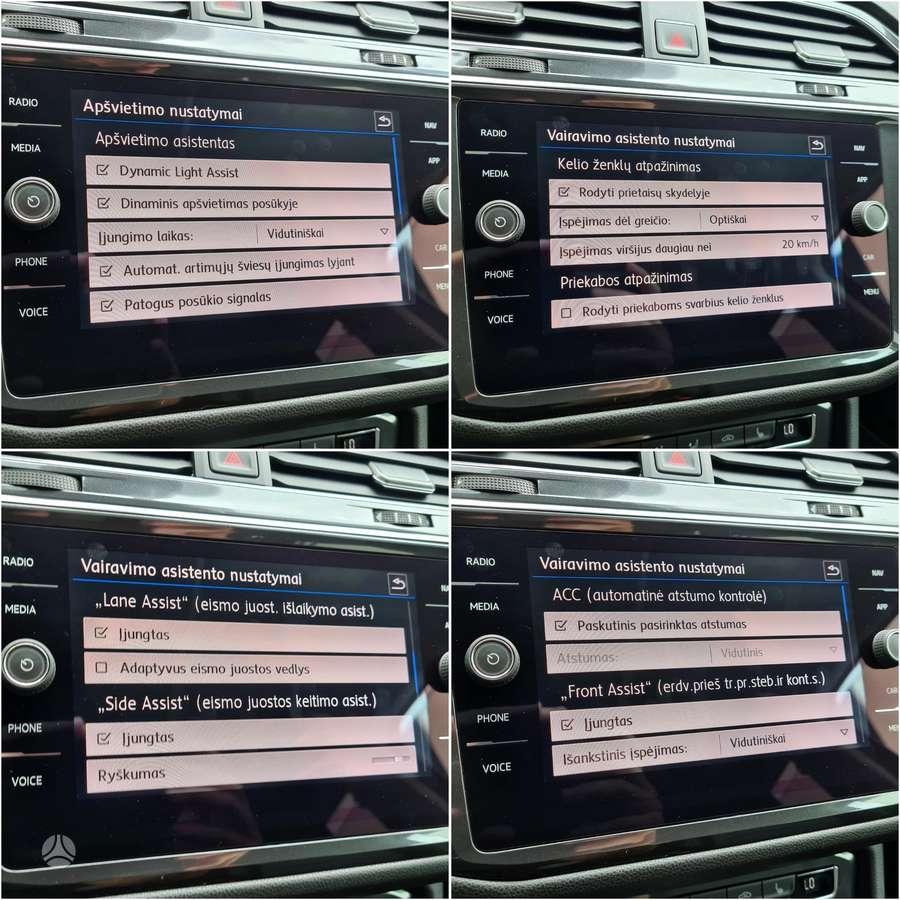 Pelēks Volkswagen Tiguan 2018 Kauņa, ar dzinēja tilpumu 2.00 L un nobraukumu 169 tūkst. km par 19200 €, foto 42 vietnē AUTOMOTO.COM.LV