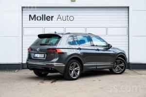Grey Volkswagen Tiguan 2018 in Riga, with an engine capacity of 2.00 L and mileage of 118 thousand km for 21250 €, photo 5 on AUTOMOTO.COM.LV