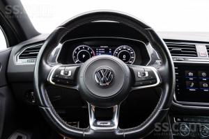 Grey Volkswagen Tiguan 2018 in Riga, with an engine capacity of 2.00 L and mileage of 118 thousand km for 21250 €, photo 24 on AUTOMOTO.COM.LV