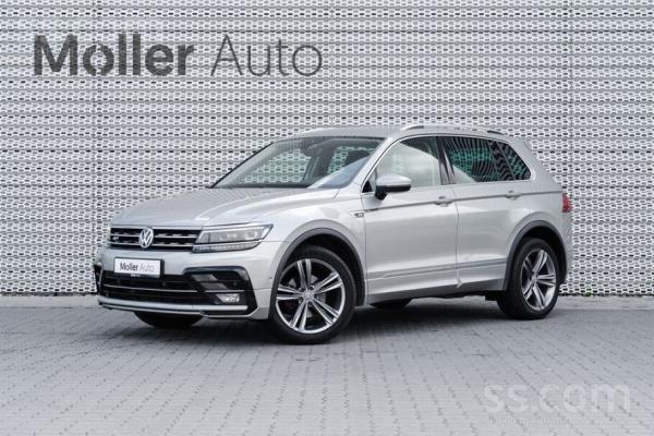 Pelēks Volkswagen Tiguan 2018 Rīga, ar dzinēja tilpumu 2.00 L un nobraukumu 158 tūkst. km par 19800 €, foto 1 vietnē AUTOMOTO.COM.LV