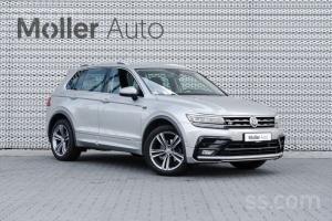 Grey Volkswagen Tiguan 2018 in Riga, with an engine capacity of 2.00 L and mileage of 158 thousand km for 19800 €, photo 3 on AUTOMOTO.COM.LV