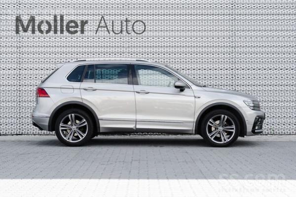 Pelēks Volkswagen Tiguan 2018 Rīga, ar dzinēja tilpumu 2.00 L un nobraukumu 158 tūkst. km par 19800 €, foto 5 vietnē AUTOMOTO.COM.LV