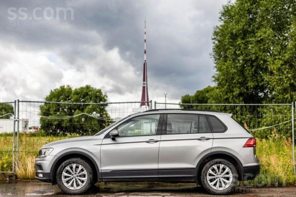 Pelēks Volkswagen Tiguan 2018 Rīga, ar dzinēja tilpumu 2.00 L un nobraukumu 144 tūkst. km par 15990 €, foto 4 vietnē AUTOMOTO.COM.LV