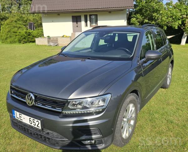 Pelēks Volkswagen Tiguan 2018 Rīga, ar dzinēja tilpumu 1.40 L un nobraukumu 107 tūkst. km par 16500 €, foto 1 vietnē AUTOMOTO.COM.LV