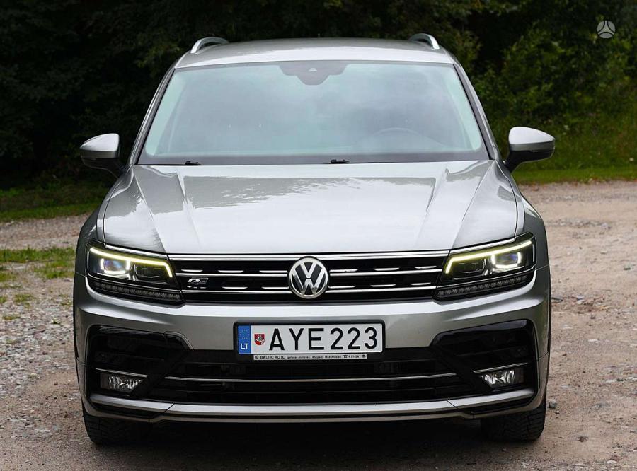 Pelēks Volkswagen Tiguan 2018 Kretinga, ar dzinēja tilpumu 1.97 L un nobraukumu 180 tūkst. km par 21999 €, foto 8 vietnē AUTOMOTO.COM.LV