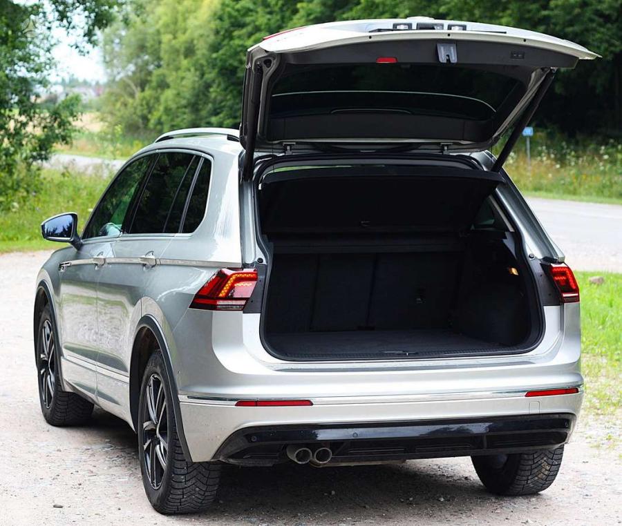 Pelēks Volkswagen Tiguan 2018 Kretinga, ar dzinēja tilpumu 1.97 L un nobraukumu 180 tūkst. km par 21999 €, foto 22 vietnē AUTOMOTO.COM.LV