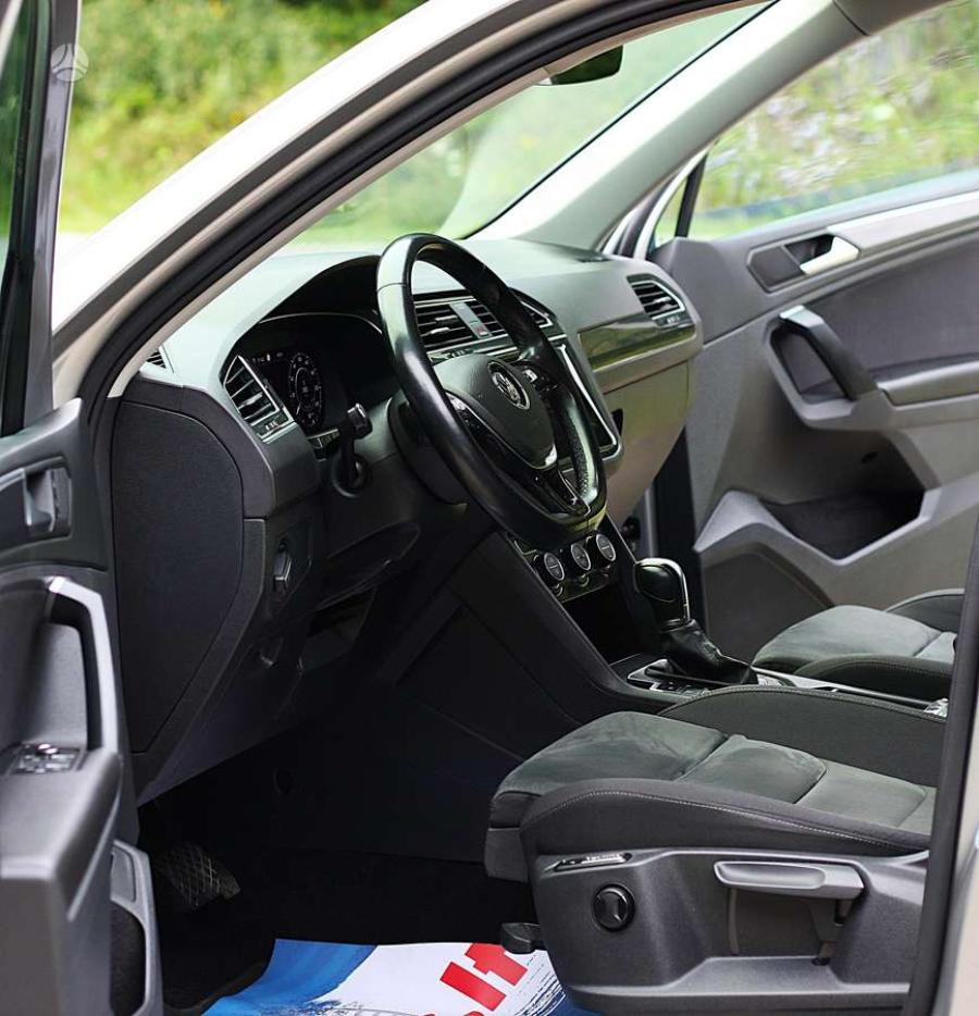 Pelēks Volkswagen Tiguan 2018 Kretinga, ar dzinēja tilpumu 1.97 L un nobraukumu 180 tūkst. km par 21999 €, foto 25 vietnē AUTOMOTO.COM.LV