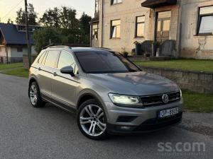 Pelēks Volkswagen Tiguan 2018 Valmiera, ar dzinēja tilpumu 2.00 L un nobraukumu 392 tūkst. km par 9800 €, foto  vietnē AUTOMOTO.COM.LV