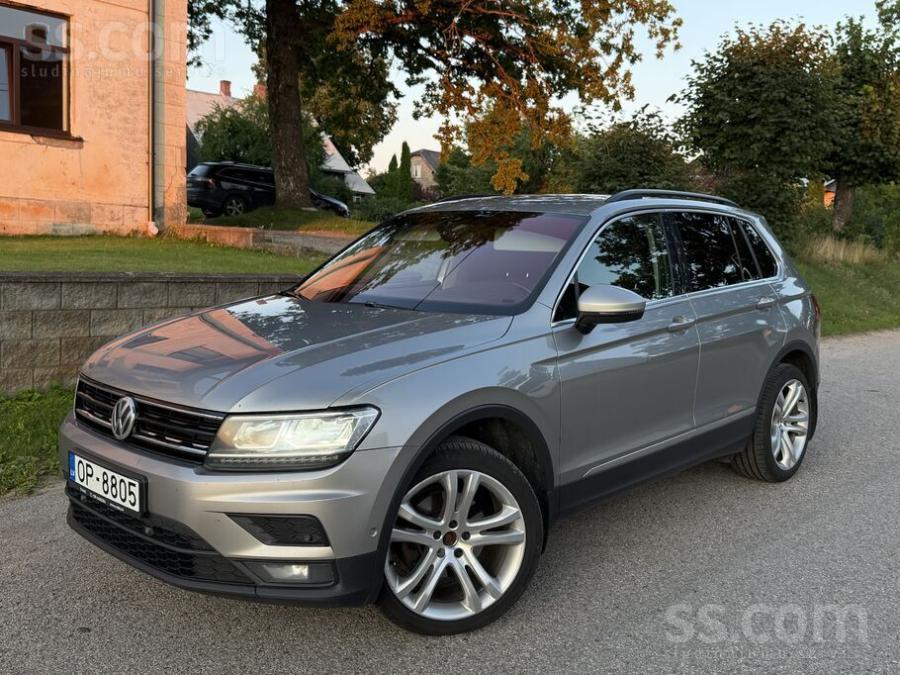 Pelēks Volkswagen Tiguan 2018 Valmiera, ar dzinēja tilpumu 2.00 L un nobraukumu 392 tūkst. km par 9800 €, foto 7 vietnē AUTOMOTO.COM.LV