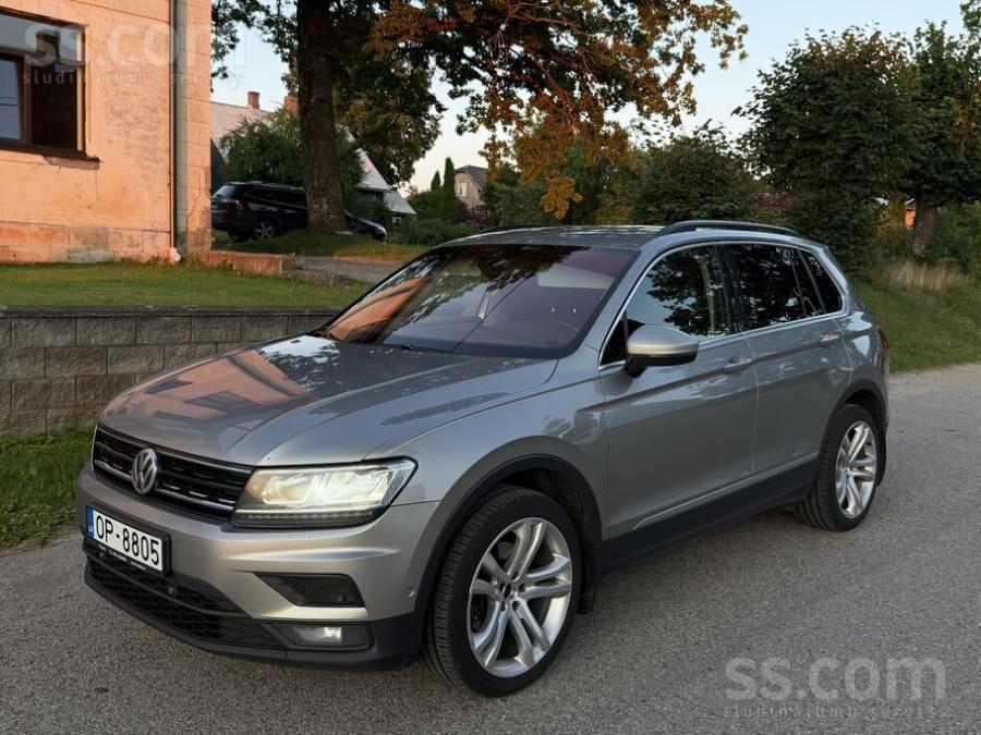 Pelēks Volkswagen Tiguan 2018 Valmiera, ar dzinēja tilpumu 2.00 L un nobraukumu 392 tūkst. km par 9800 €, foto 10 vietnē AUTOMOTO.COM.LV