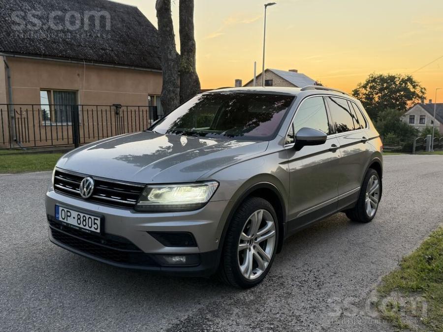 Pelēks Volkswagen Tiguan 2018 Valmiera, ar dzinēja tilpumu 2.00 L un nobraukumu 392 tūkst. km par 9800 €, foto 13 vietnē AUTOMOTO.COM.LV