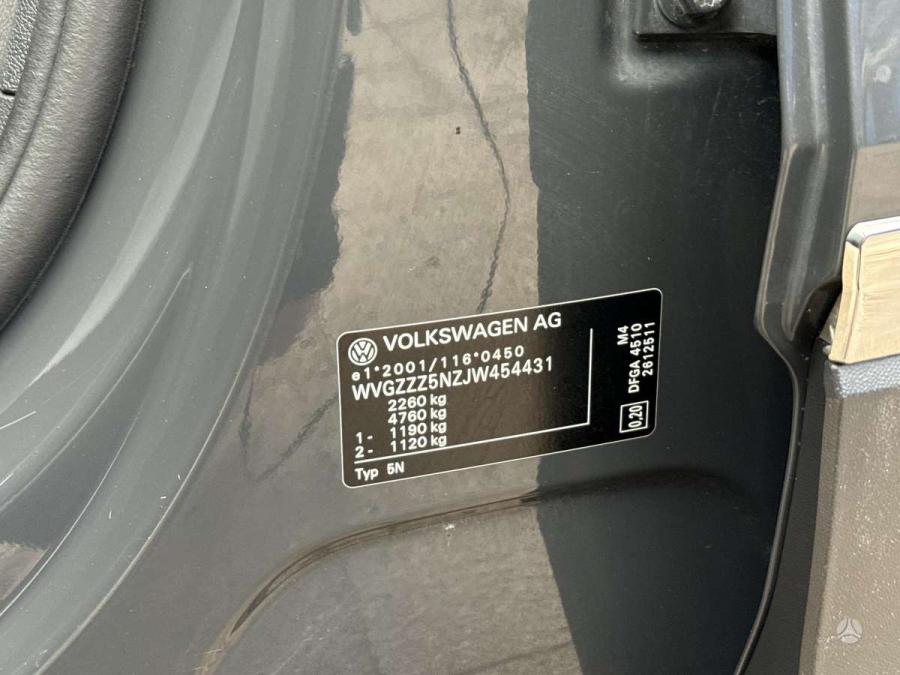 Pelēks Volkswagen Tiguan 2018 Prienai, ar dzinēja tilpumu 1.97 L un nobraukumu 243 tūkst. km par 13500 €, foto 50 vietnē AUTOMOTO.COM.LV